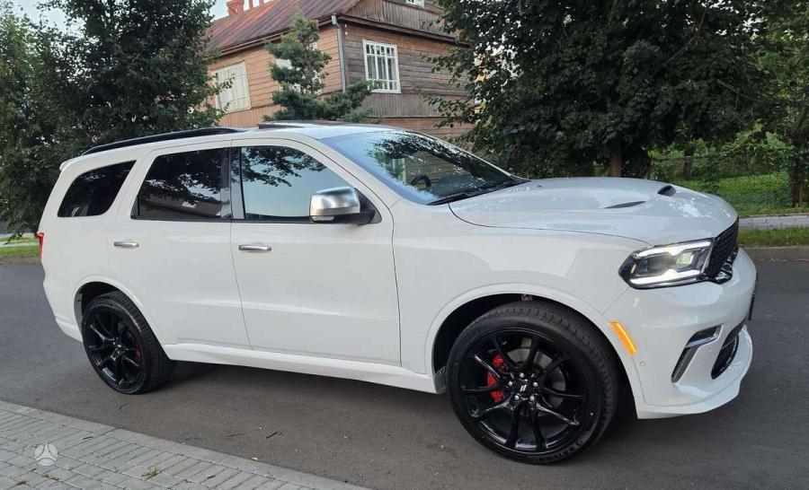 Balts Dodge Durango 2021 Kauņa, ar dzinēja tilpumu 3.60 L un nobraukumu 21 tūkst. km par 24900 €, foto 16 vietnē AUTOMOTO.COM.LV