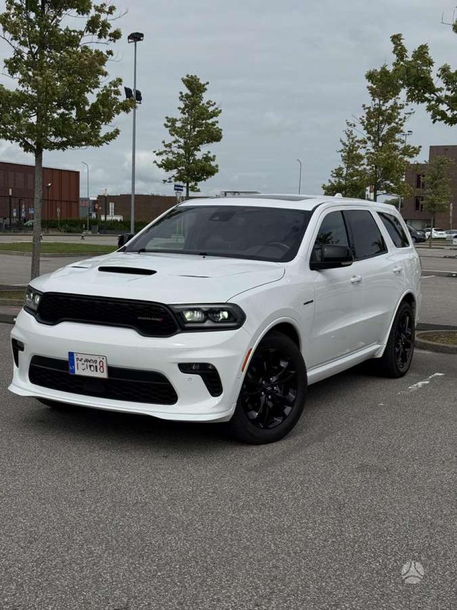 White Dodge Durango 2021 in Klaipeda, with an engine capacity of 5.65 L and mileage of 139 thousand km for 29000 €, photo 4 on AUTOMOTO.COM.LV