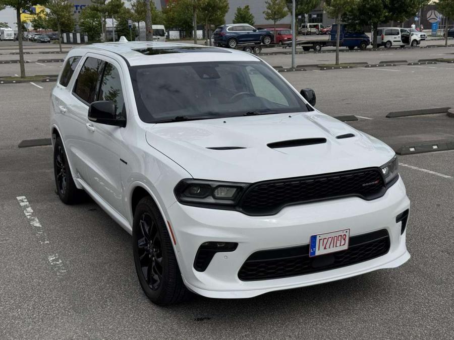 White Dodge Durango 2021 in Klaipeda, with an engine capacity of 5.65 L and mileage of 139 thousand km for 29000 €, photo 5 on AUTOMOTO.COM.LV