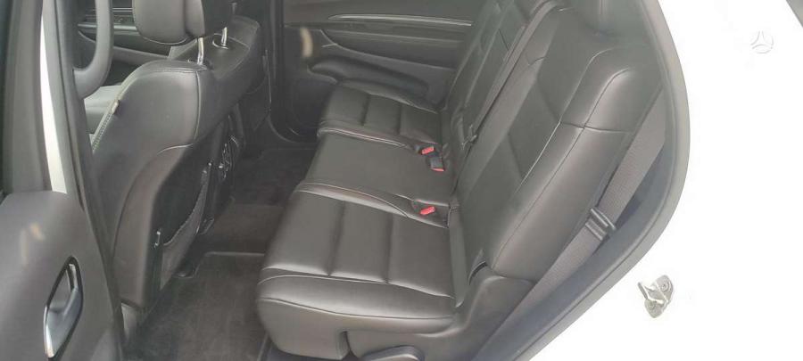 Balts Dodge Durango 2021 Kauņa, ar dzinēja tilpumu 3.60 L un nobraukumu 70 tūkst. km par 25200 €, foto 12 vietnē AUTOMOTO.COM.LV