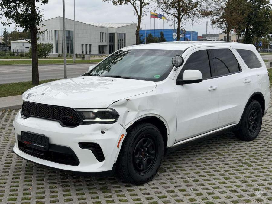 Balts Dodge Durango 2021 Šauļi, ar dzinēja tilpumu 3.60 L un nobraukumu 134 tūkst. km par 10500 €, foto 3 vietnē AUTOMOTO.COM.LV