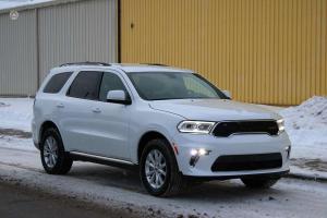 Balts Dodge Durango 2022 Viļņa, ar dzinēja tilpumu 3.60 L un nobraukumu 82 tūkst. km par 24999 €, foto  vietnē AUTOMOTO.COM.LV