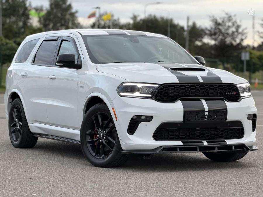 Balts Dodge Durango 2022 Viļņa, ar dzinēja tilpumu 5.70 L un nobraukumu 72 tūkst. km par 32000 €, foto 3 vietnē AUTOMOTO.COM.LV
