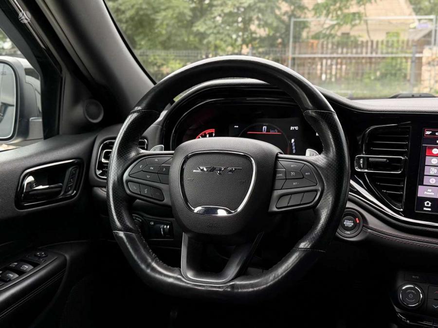 Balts Dodge Durango 2022 Viļņa, ar dzinēja tilpumu 5.70 L un nobraukumu 72 tūkst. km par 32000 €, foto 21 vietnē AUTOMOTO.COM.LV