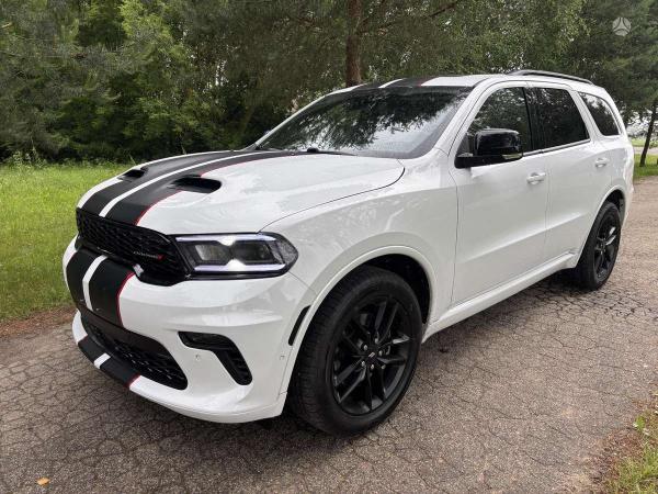Balts Dodge Durango 2022 Panevēža, ar dzinēja tilpumu 5.70 L un nobraukumu 49 tūkst. km par 29900 €, foto  vietnē AUTOMOTO.COM.LV