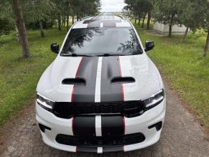 White Dodge Durango 2022 in Panevezys, with an engine capacity of 5.70 L and mileage of 49 thousand km for 29900 €, photo 4 on AUTOMOTO.COM.LV