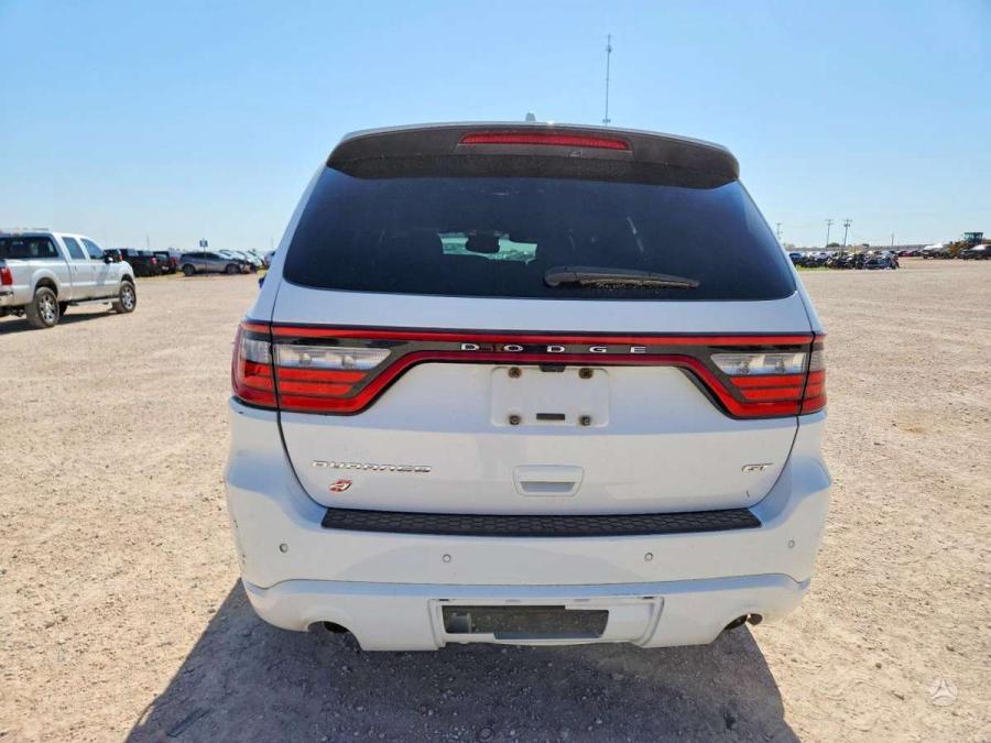 White Dodge Durango 2022 in Telschi, with an engine capacity of 3.60 L and mileage of 165 thousand km for 16000 €, photo 6 on AUTOMOTO.COM.LV