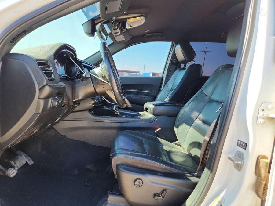 White Dodge Durango 2022 in Telschi, with an engine capacity of 3.60 L and mileage of 165 thousand km for 16000 €, photo 7 on AUTOMOTO.COM.LV