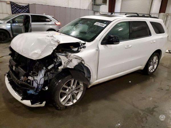 Balts Dodge Durango 2023 Klaipėda, ar dzinēja tilpumu 3.60 L un nobraukumu 121 tūkst. km par 12200 €, foto 2 vietnē AUTOMOTO.COM.LV