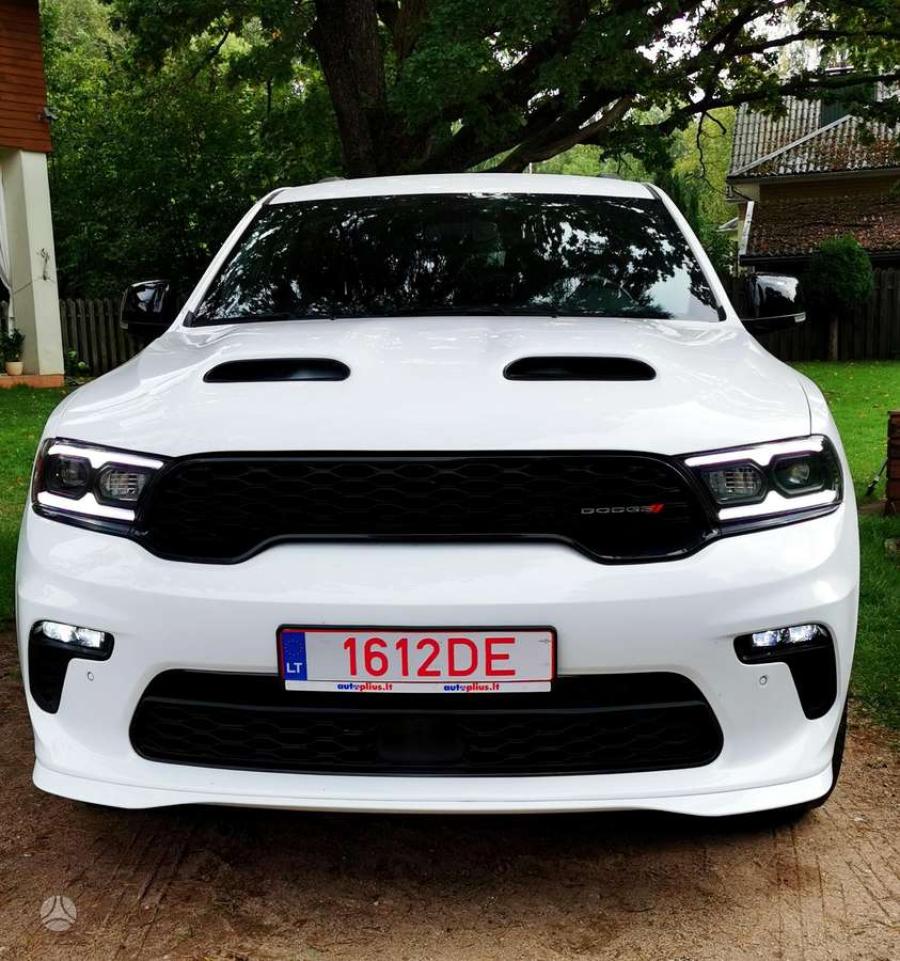 Balts Dodge Durango 2024 Šauļi, ar dzinēja tilpumu 5.70 L un nobraukumu 29 tūkst. km par 31499 €, foto 14 vietnē AUTOMOTO.COM.LV