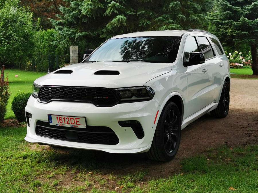 Balts Dodge Durango 2024 Šauļi, ar dzinēja tilpumu 5.70 L un nobraukumu 29 tūkst. km par 31499 €, foto 15 vietnē AUTOMOTO.COM.LV