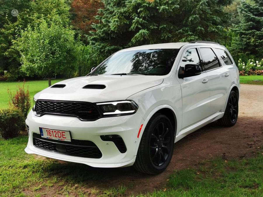 Balts Dodge Durango 2024 Šauļi, ar dzinēja tilpumu 5.70 L un nobraukumu 29 tūkst. km par 31499 €, foto 17 vietnē AUTOMOTO.COM.LV