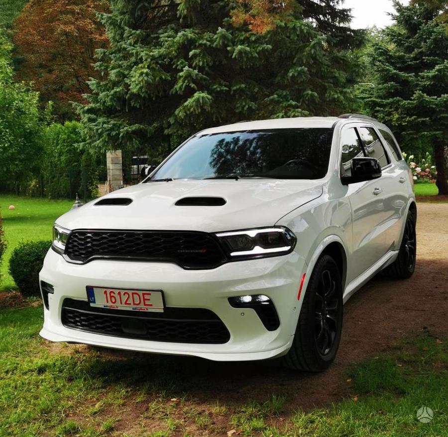 Balts Dodge Durango 2024 Šauļi, ar dzinēja tilpumu 5.70 L un nobraukumu 29 tūkst. km par 31499 €, foto 25 vietnē AUTOMOTO.COM.LV
