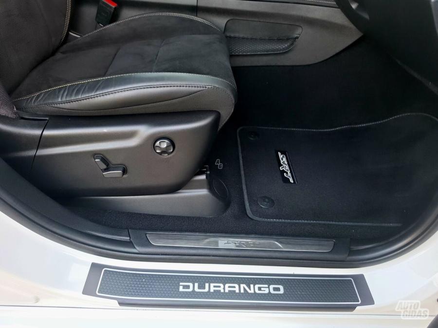 White Dodge Durango 2025 in Kaunas, with an engine capacity of 6.40 L and mileage of 4 thousand km for 54999 €, photo 15 on AUTOMOTO.COM.LV
