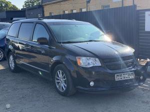 Black Dodge Grand Caravan 2017 in Siauliai, with an engine capacity of 3.60 L and mileage of 91 thousand km for 4300 €, photo  on AUTOMOTO.COM.LV