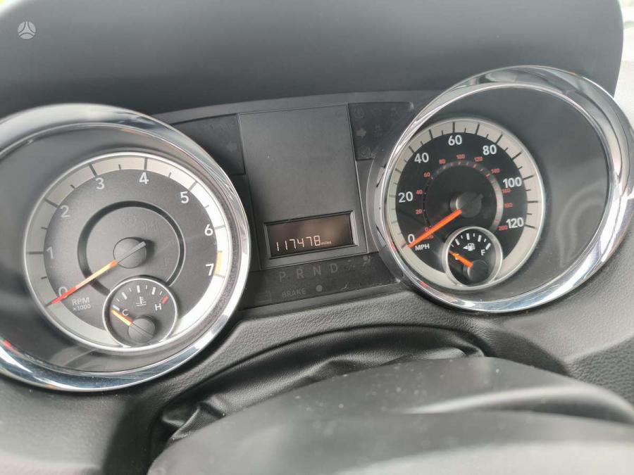 Черный Додж Гранд Караван 2018 в Мажейкяй, объемом двигателя 3.60 л и пробегом 188 тыс. км за 9200 €, фото 12 на AUTOMOTO.COM.LV