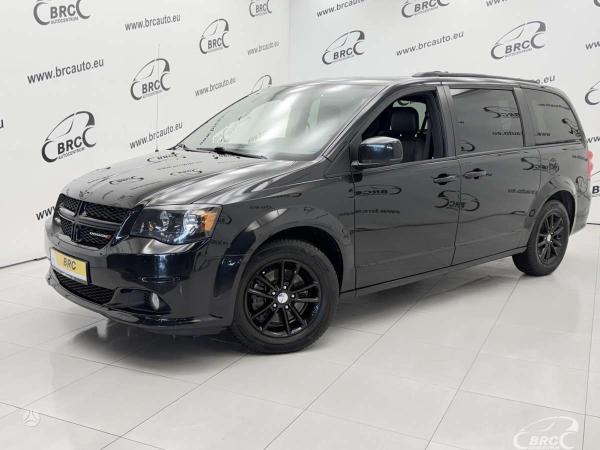 Melns Dodge Grand Caravan 2019 Viļņa, ar dzinēja tilpumu 3.60 L un nobraukumu 151 tūkst. km par 9300 €, foto  vietnē AUTOMOTO.COM.LV
