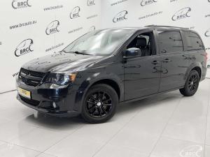 Черный Додж Гранд Караван 2019 в Вильнюс, объемом двигателя 3.60 л и пробегом 151 тыс. км за 9300 €, фото  на AUTOMOTO.COM.LV