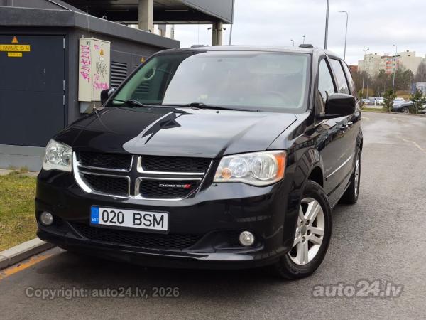 Black Dodge Grand Caravan 2013 in Tallinn, with an engine capacity of 3.60 L and mileage of 267 thousand km for 3999 €, photo 1 on AUTOMOTO.COM.LV