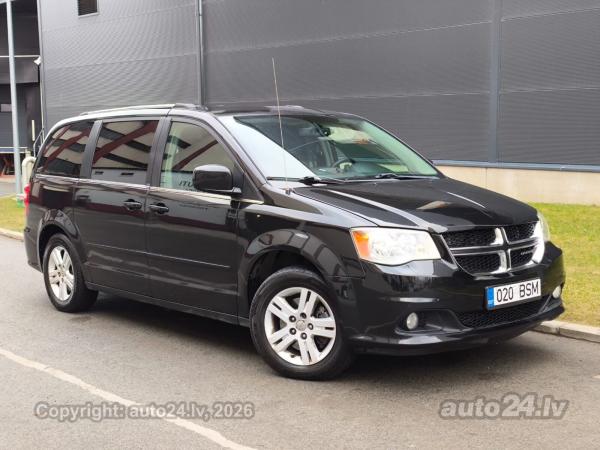 Black Dodge Grand Caravan 2013 in Tallinn, with an engine capacity of 3.60 L and mileage of 267 thousand km for 3999 €, photo 3 on AUTOMOTO.COM.LV
