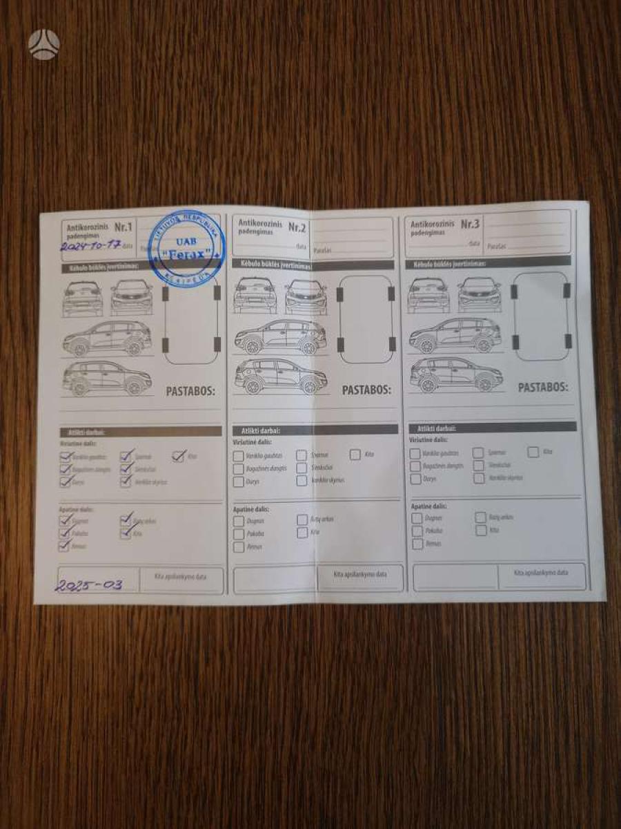 Серый Додж Гранд Караван 2013 в Клайпеда, объемом двигателя 3.60 л и пробегом 182 тыс. км за 5800 €, фото 16 на AUTOMOTO.COM.LV