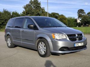 Grey Dodge Grand Caravan 2014 in Klaipeda, with an engine capacity of 3.60 L and mileage of 210 thousand km for 4500 €, photo  on AUTOMOTO.COM.LV