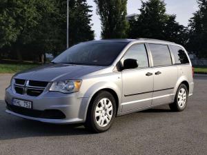 Grey Dodge Grand Caravan 2014 in Klaipeda, with an engine capacity of 3.60 L and mileage of 210 thousand km for 4500 €, photo 3 on AUTOMOTO.COM.LV