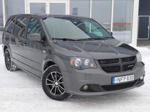 Grey Dodge Grand Caravan 2015 in Vilnius, with an engine capacity of 3.60 L and mileage of 309 thousand km for 6500 €, photo  on AUTOMOTO.COM.LV