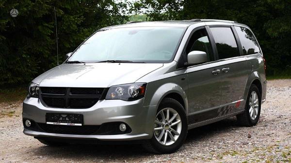 Pelēks Dodge Grand Caravan 2019 Kretinga, ar dzinēja tilpumu 3.60 L un nobraukumu 185 tūkst. km par 10899 €, foto 1 vietnē AUTOMOTO.COM.LV