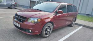 Red Dodge Grand Caravan 2019 in Kaunas, with an engine capacity of 3.60 L and mileage of 168 thousand km for 12500 €, photo  on AUTOMOTO.COM.LV