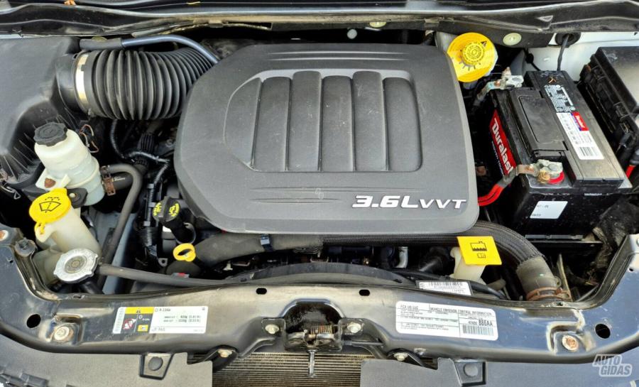 Balts Dodge Grand Caravan 2017 Šauļi, ar dzinēja tilpumu 3.60 L un nobraukumu 0 tūkst. km par 7200 €, foto 18 vietnē AUTOMOTO.COM.LV