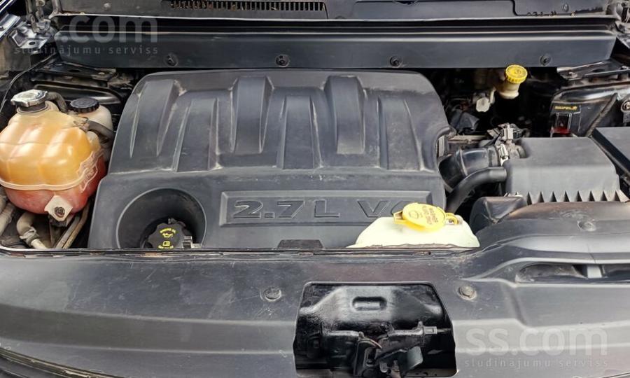 Melns Dodge Journey 2008 Rīga, ar dzinēja tilpumu 2.70 L un nobraukumu 274 tūkst. km par 4440 €, foto 24 vietnē AUTOMOTO.COM.LV