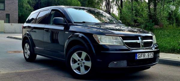 Melns Dodge Journey 2008 Viļņa, ar dzinēja tilpumu 3.50 L un nobraukumu 179 tūkst. km par 2500 €, foto 2 vietnē AUTOMOTO.COM.LV