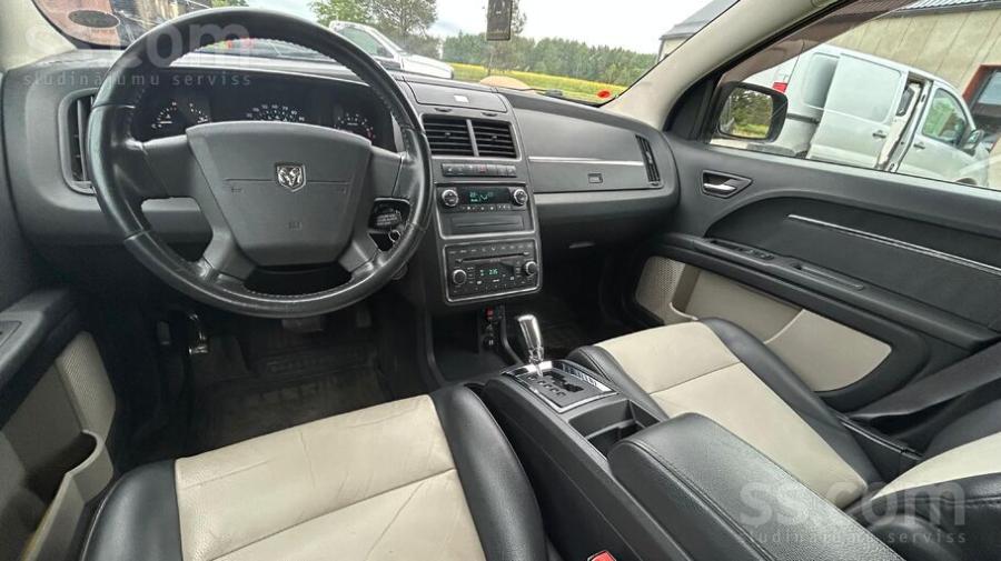 Melns Dodge Journey 2008 Rīga, ar dzinēja tilpumu 3.50 L un nobraukumu 210 tūkst. km par 1650 €, foto 11 vietnē AUTOMOTO.COM.LV