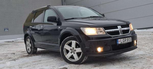 Melns Dodge Journey 2010 Viļņa, ar dzinēja tilpumu 1.97 L un nobraukumu 264 tūkst. km par 3650 €, foto 2 vietnē AUTOMOTO.COM.LV