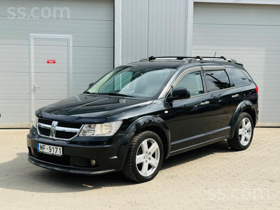 Black Dodge Journey 2009 in Riga, with an engine capacity of 2.00 L and mileage of 0 thousand km for 3750 €, photo 1 on AUTOMOTO.COM.LV