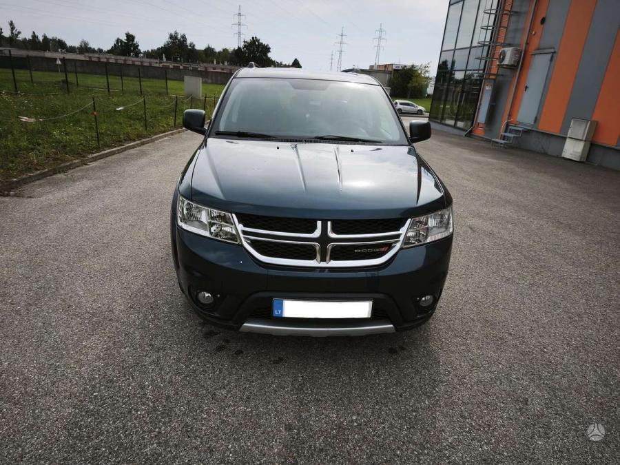Zils Dodge Journey 2014 Kauņa, ar dzinēja tilpumu 3.60 L un nobraukumu 232 tūkst. km par 7500 €, foto 1 vietnē AUTOMOTO.COM.LV