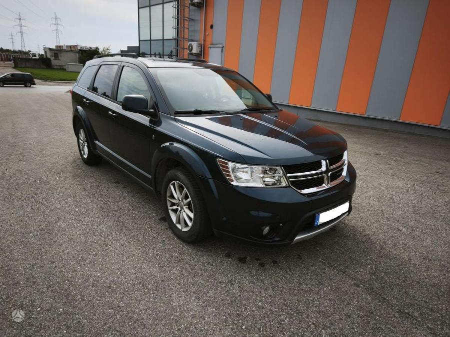 Zils Dodge Journey 2014 Kauņa, ar dzinēja tilpumu 3.60 L un nobraukumu 232 tūkst. km par 7500 €, foto 3 vietnē AUTOMOTO.COM.LV