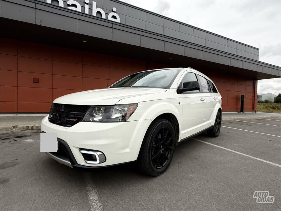Balts Dodge Journey 2018 Šauļi, ar dzinēja tilpumu 3.60 L un nobraukumu 255 tūkst. km par 10500 €, foto 4 vietnē AUTOMOTO.COM.LV