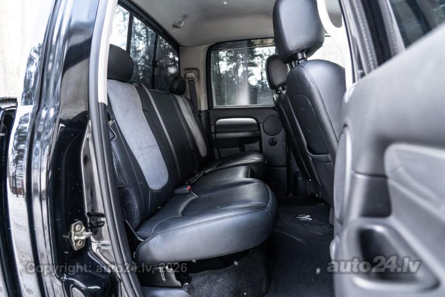 Melns Dodge RAM 2005 Tallina, ar dzinēja tilpumu 5.70 L un nobraukumu 139 tūkst. km par 19900 €, foto 26 vietnē AUTOMOTO.COM.LV