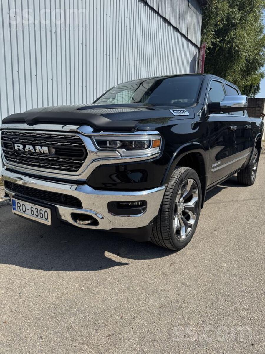 Melns Dodge RAM 2020 Rīga, ar dzinēja tilpumu 5.70 L un nobraukumu 85 tūkst. km par 42000 €, foto 4 vietnē AUTOMOTO.COM.LV