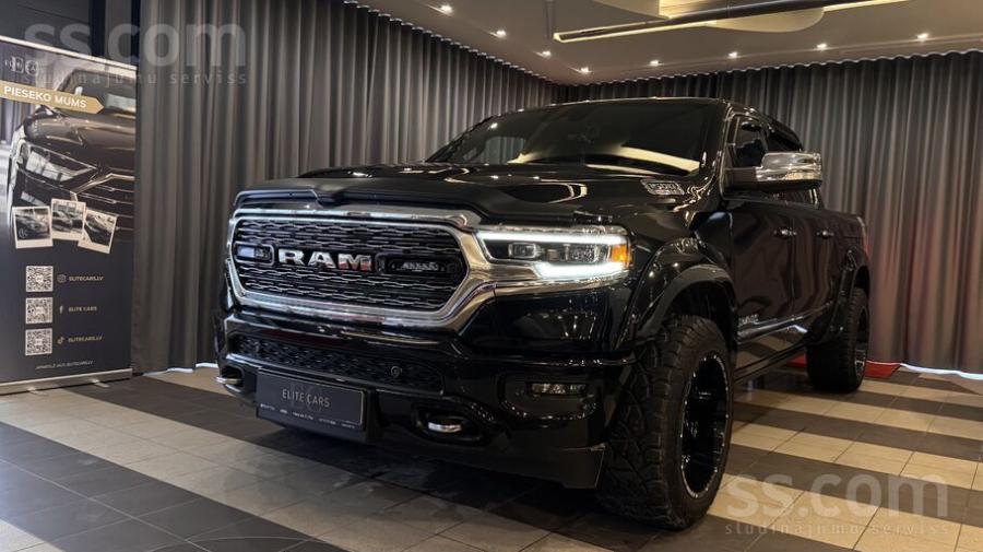 Melns Dodge RAM 2022 Rīga, ar dzinēja tilpumu 5.70 L un nobraukumu 52 tūkst. km par 69990 €, foto 31 vietnē AUTOMOTO.COM.LV