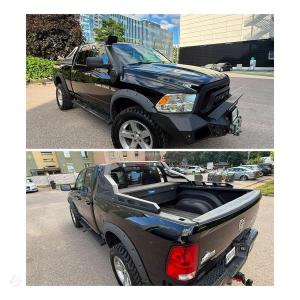 Black Dodge RAM 2012 in Vilnius, with an engine capacity of 5.70 L and mileage of 226 thousand km for 14900 €, photo 35 on AUTOMOTO.COM.LV