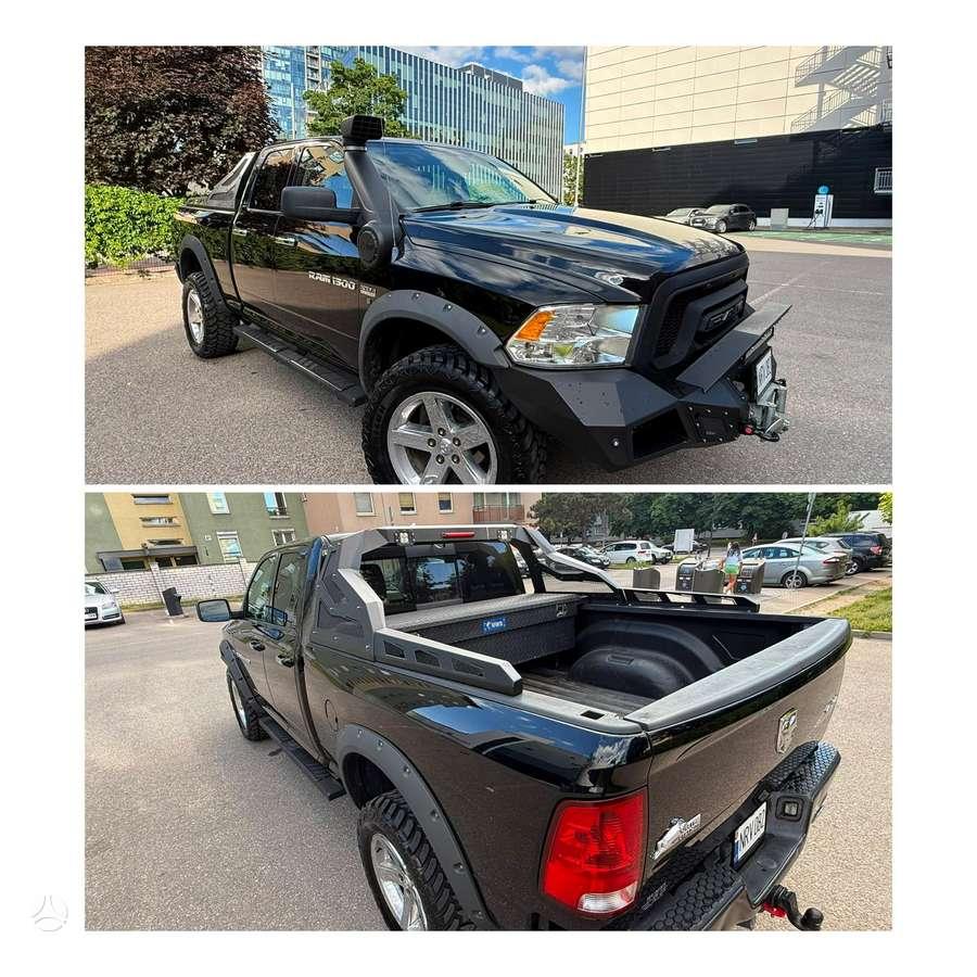 Black Dodge RAM 2012 in Vilnius, with an engine capacity of 5.70 L and mileage of 226 thousand km for 14900 €, photo 35 on AUTOMOTO.COM.LV