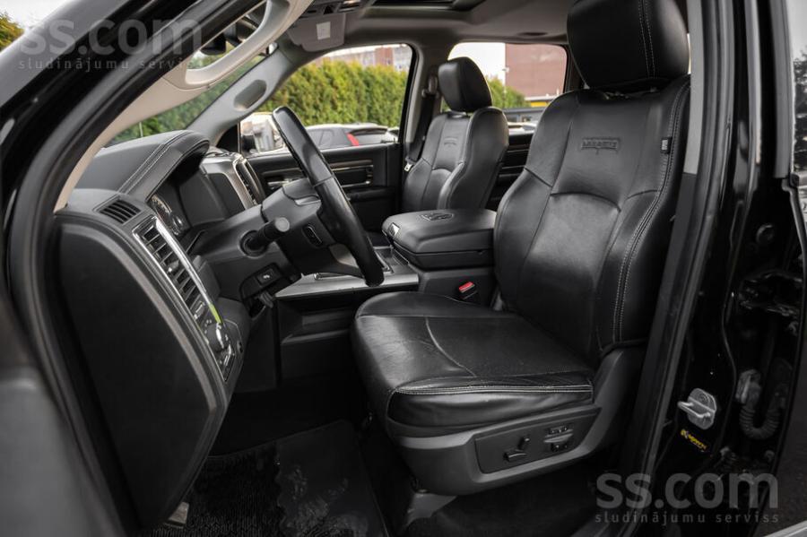 Melns Dodge RAM 2013 Bauska, ar dzinēja tilpumu 5.70 L un nobraukumu 213 tūkst. km par 18500 €, foto 13 vietnē AUTOMOTO.COM.LV