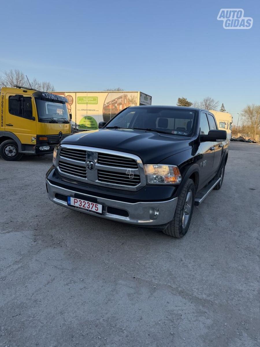 Melns Dodge RAM 2013 Klaipėda, ar dzinēja tilpumu 5.70 L un nobraukumu 277 tūkst. km par 12500 €, foto 1 vietnē AUTOMOTO.COM.LV