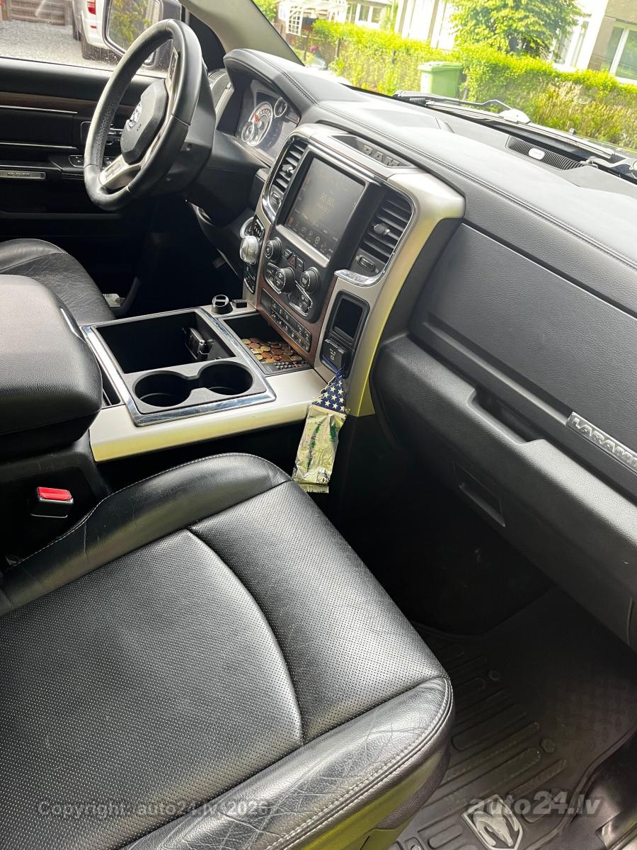 Black Dodge RAM 2014 in Tallinn, with an engine capacity of 5.70 L and mileage of 0 thousand km for 19500 €, photo 7 on AUTOMOTO.COM.LV
