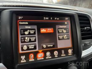 Black Dodge RAM 2015 in Riga, with an engine capacity of 3.00 L and mileage of 246 thousand km for 23900 €, photo 19 on AUTOMOTO.COM.LV