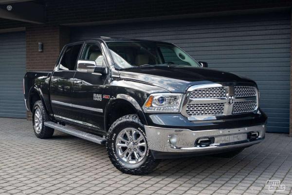 Black Dodge RAM 2016 in Marijampole, with an engine capacity of 3.00 L and mileage of 60 thousand km for 38250 €, photo 2 on AUTOMOTO.COM.LV