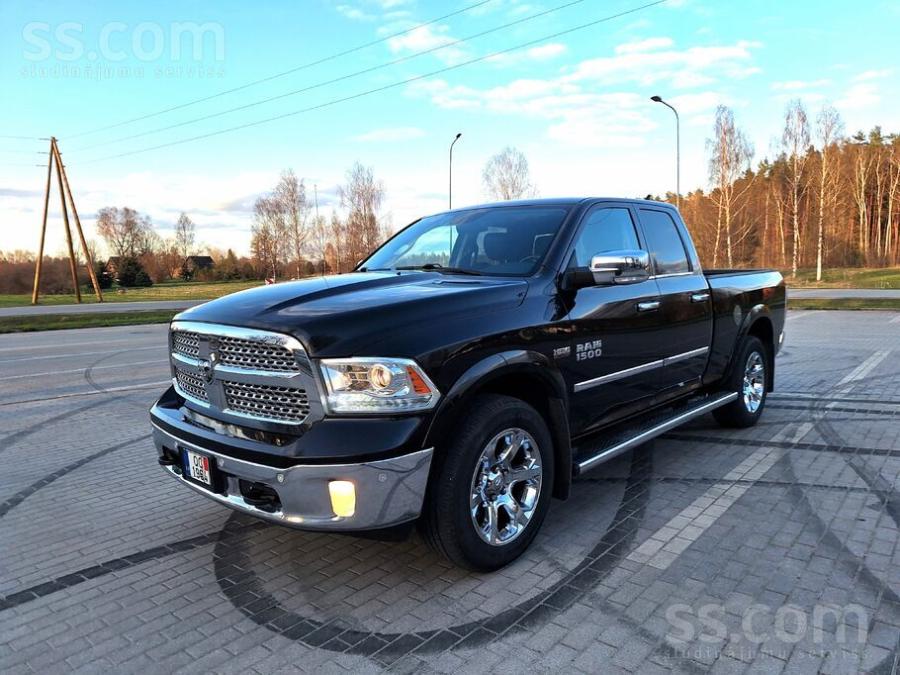 Melns Dodge RAM 2016 Jelgava, ar dzinēja tilpumu 5.70 L un nobraukumu 262 tūkst. km par 18600 €, foto 8 vietnē AUTOMOTO.COM.LV